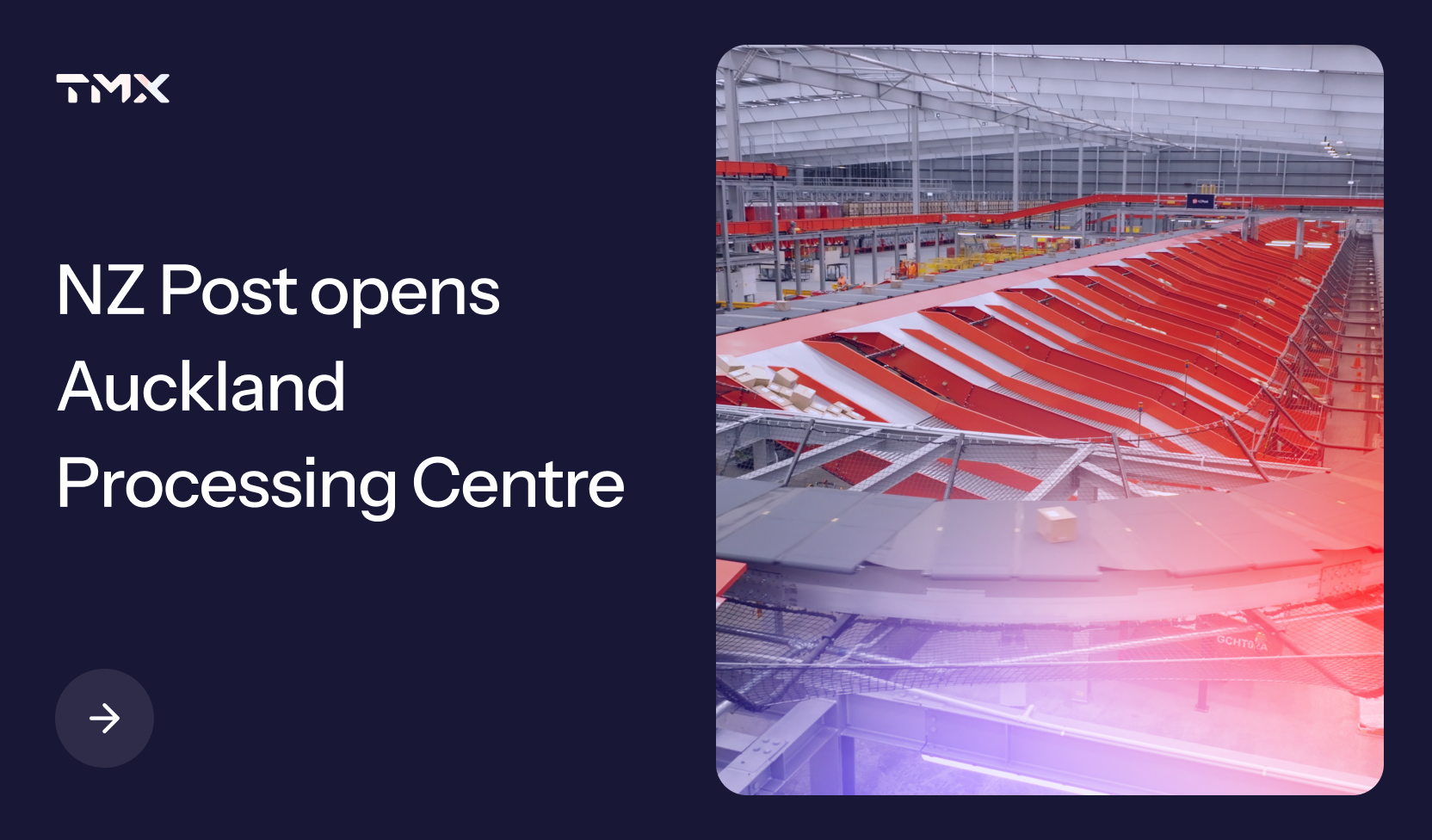 Record-breaking parcel capacity at NZ Post's new processing centre | TMX Transform