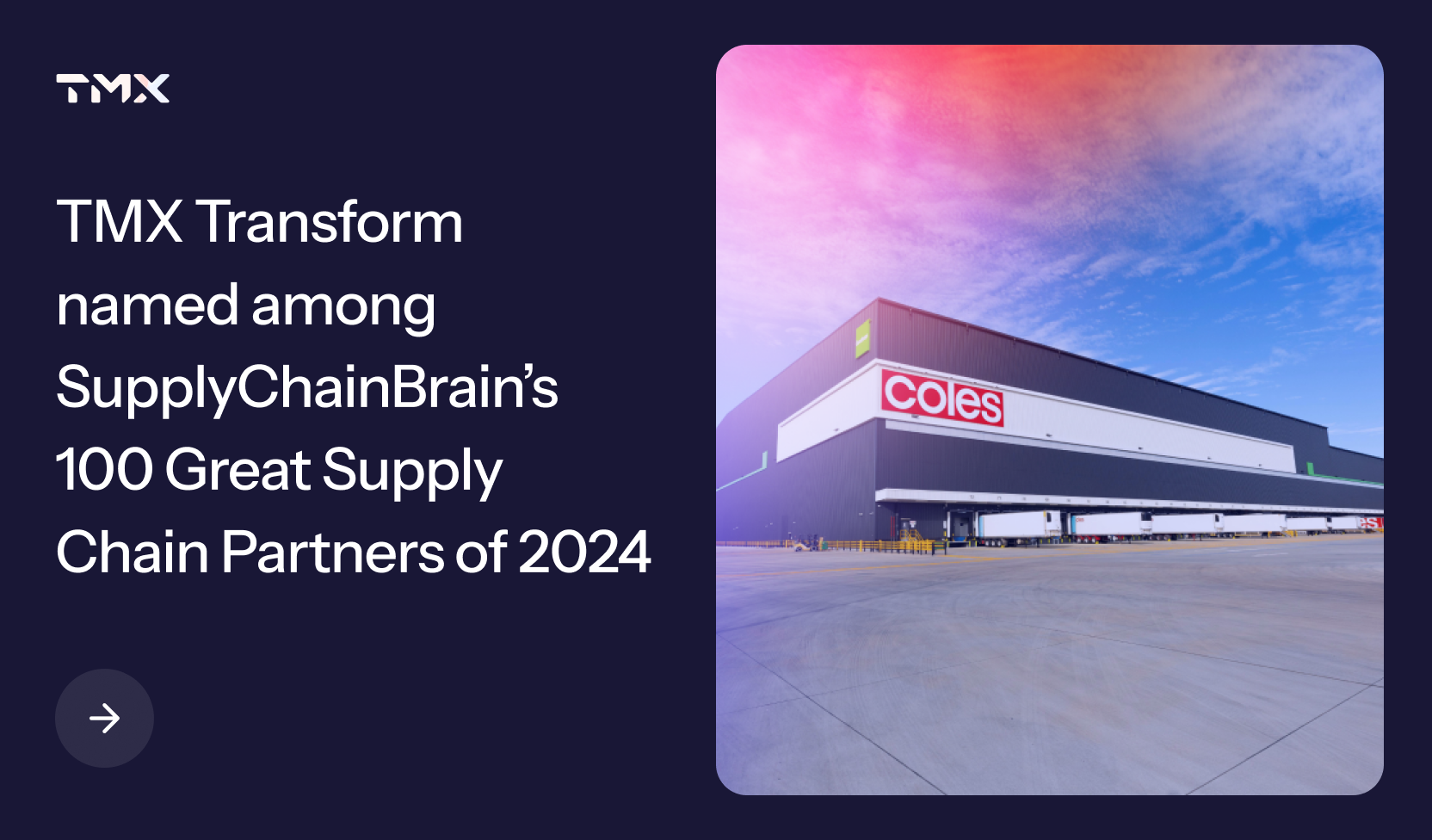 TMX Transform named among SupplyChainBrain's 100 Great Supply Chain ...