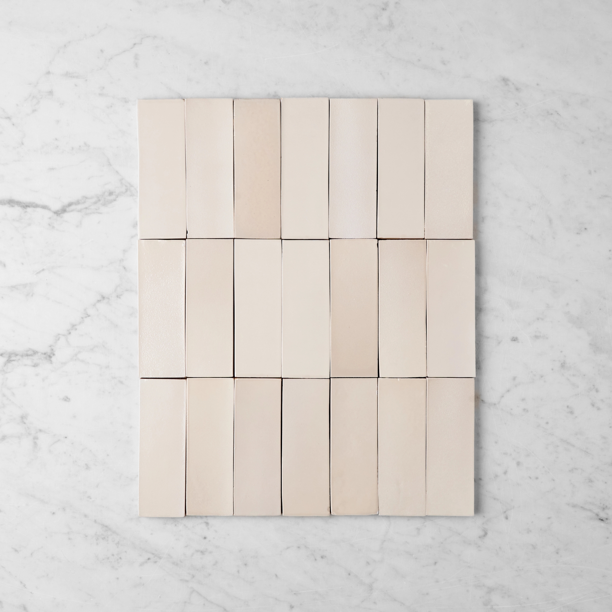 Noosa Semi Gloss Zellige Bone Tile | TileCloud