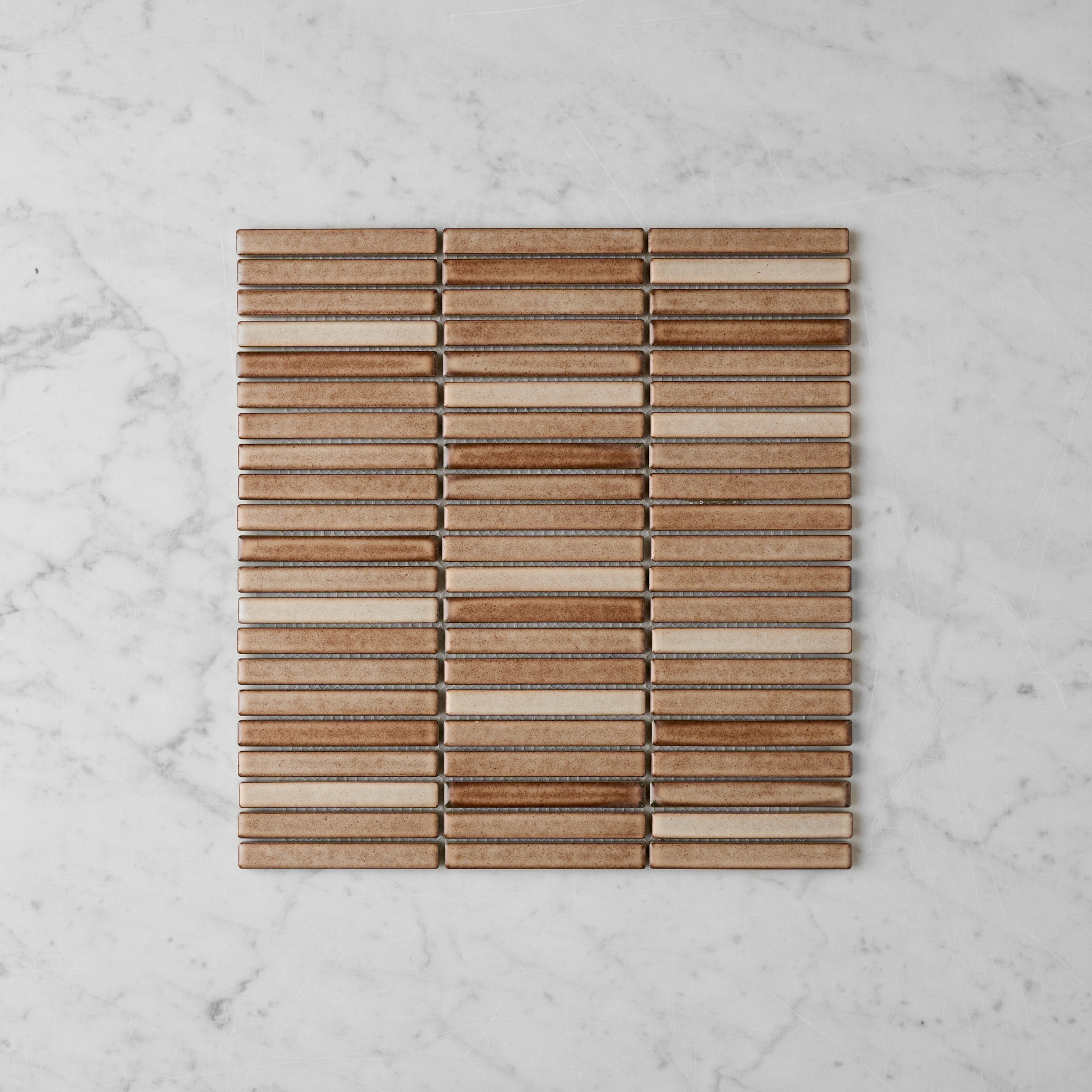 Coogee Antique Beige Matte Kit Kat Mosaic Tile | TileCloud