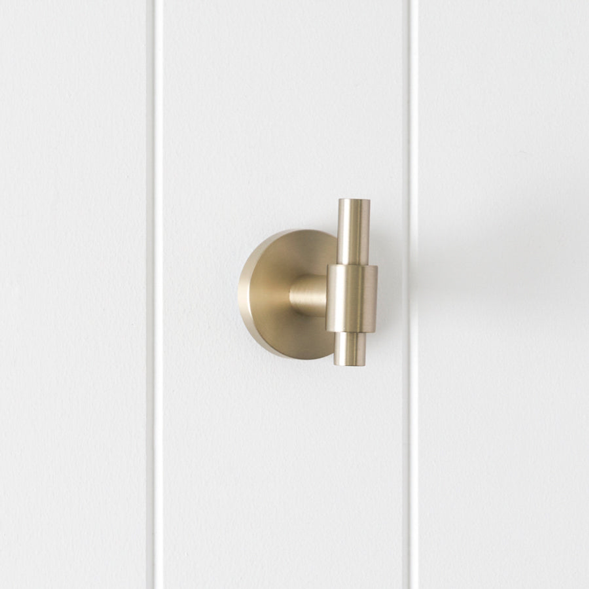 Melbourne Robe Hook Warm Brushed Nickel | Yabby