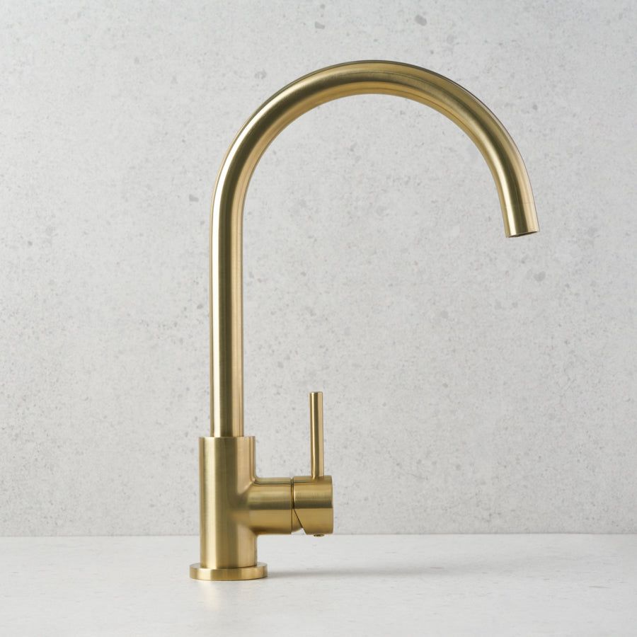 Brushed Brass Tapware | TileCloud