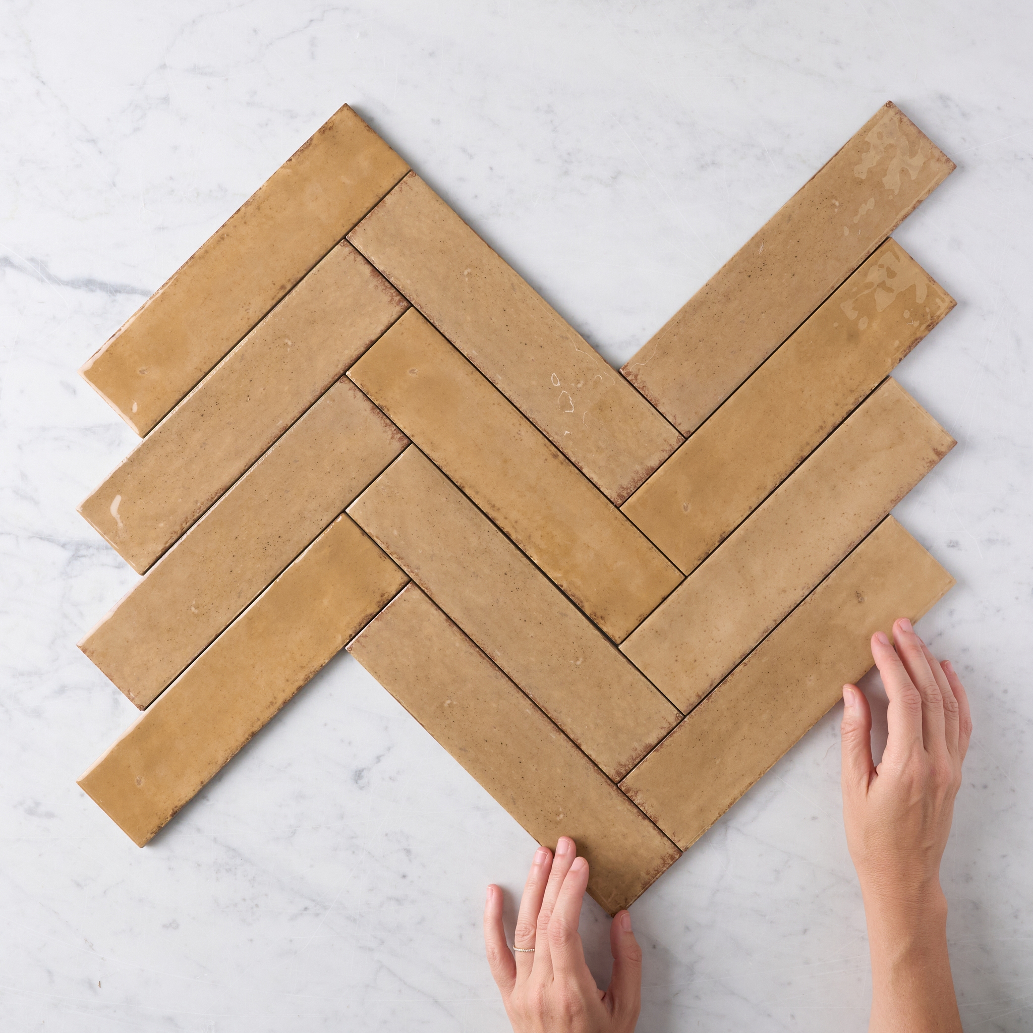 Richmond Gloss Subway Beige Tile | TileCloud