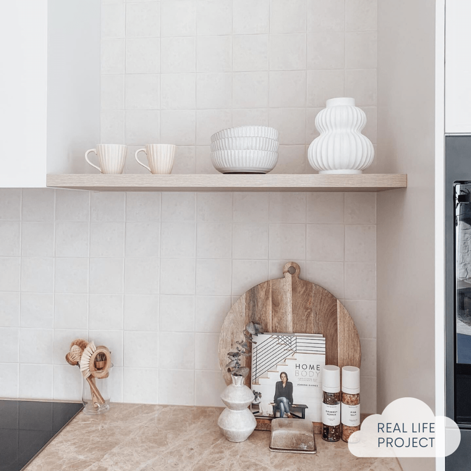 Albert Park Square Matte Vanilla Tile | TileCloud