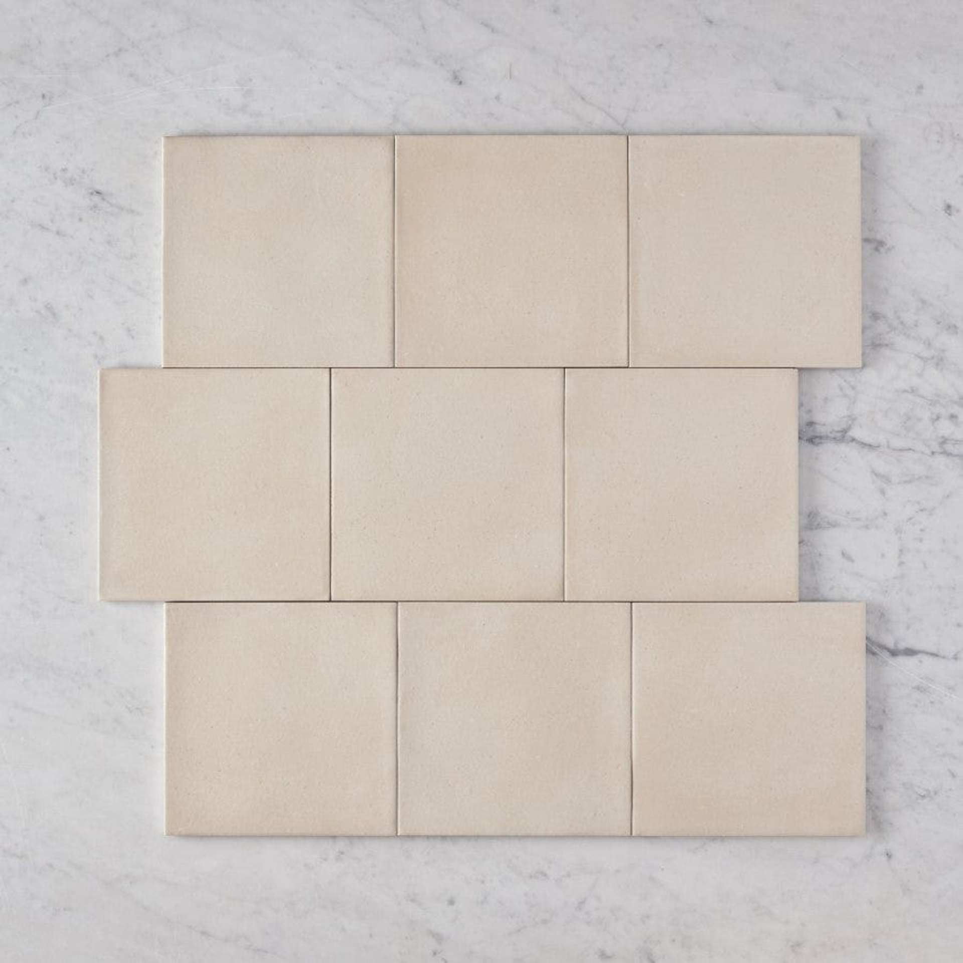 Tamarama Cream Square Tile | TileCloud