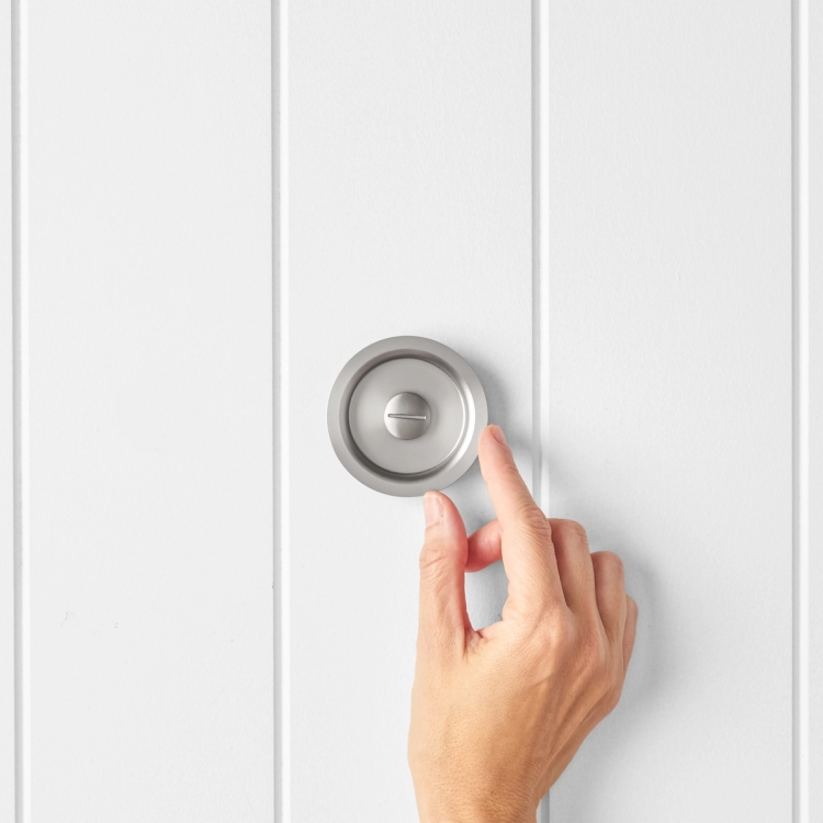 Sliding Door Lock Stainless Steel | TileCloud