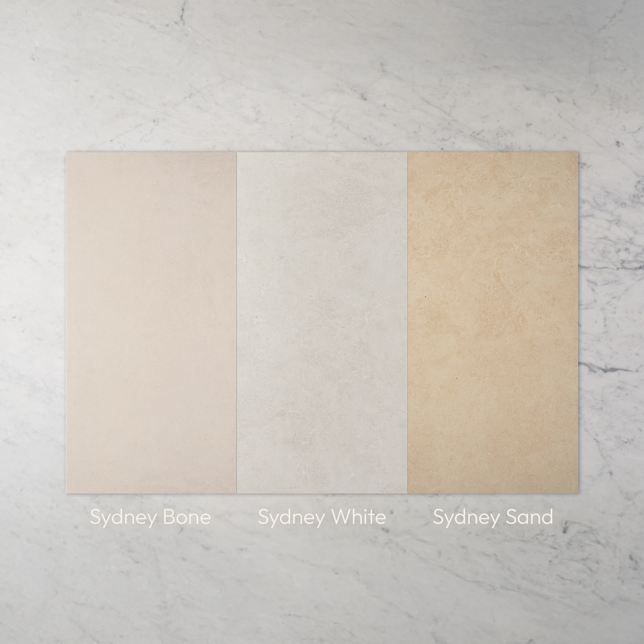 Sydney Matte White Stone Look Tile | TileCloud