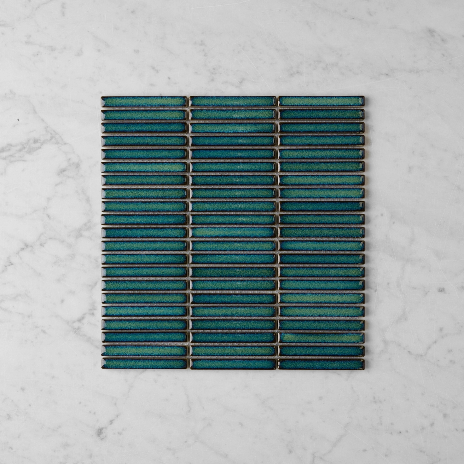 Coogee Antique Green Kit Kat Mosaic Tile | TileCloud