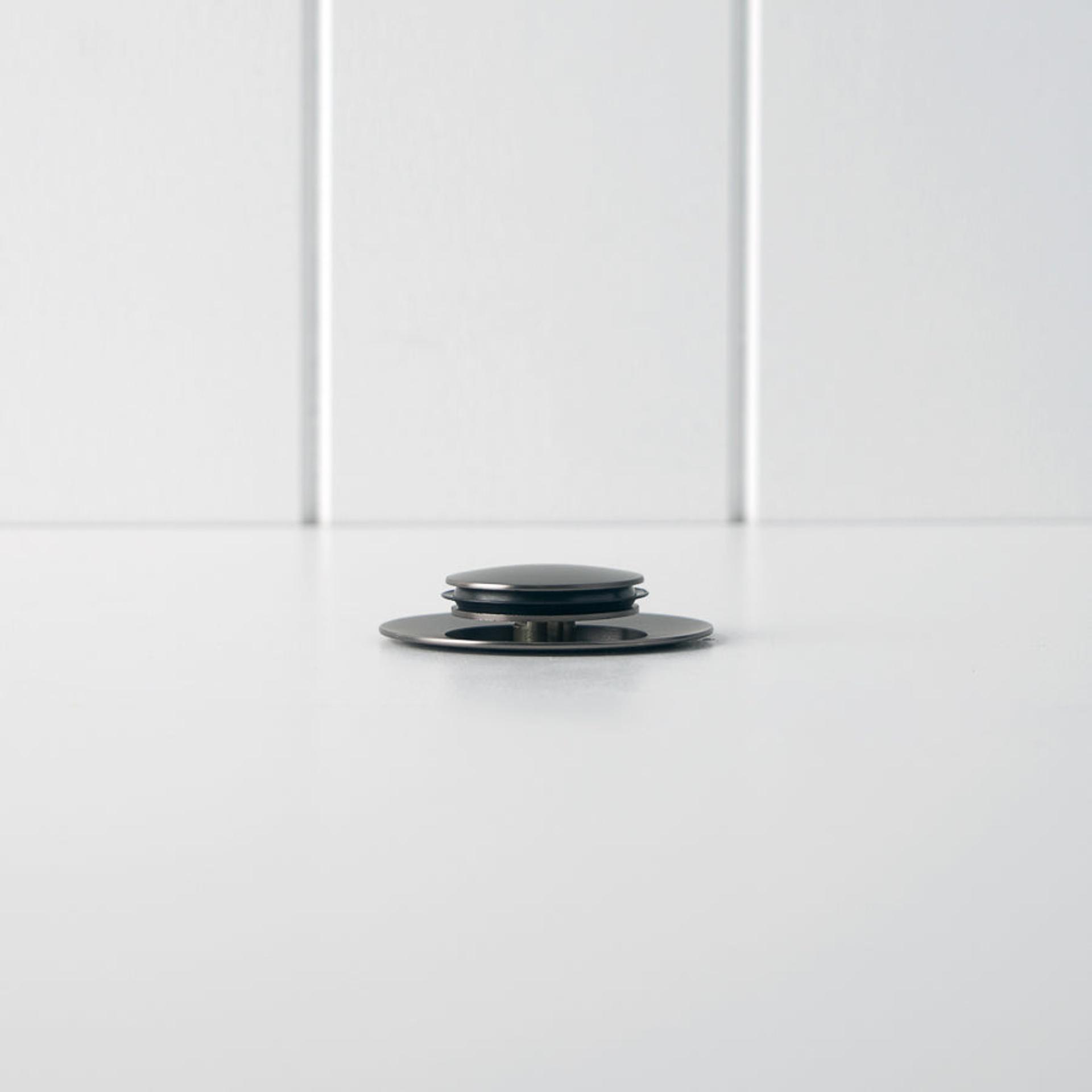Pop Up Waste - Overflow - Gunmetal | Yabby