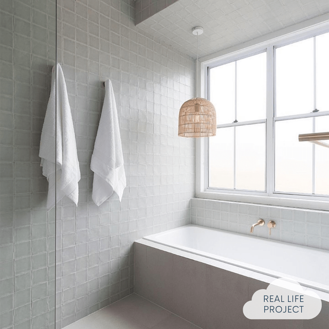 Newport Matte Sage Small Square Tile | TileCloud