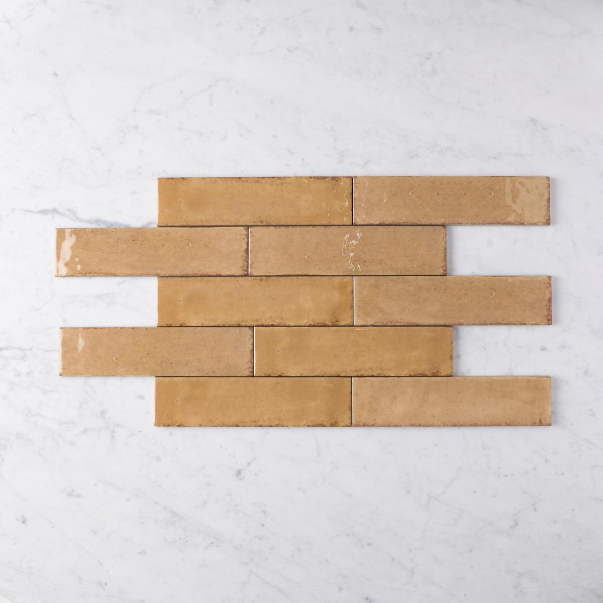 Richmond Gloss Subway Beige Tile | TileCloud