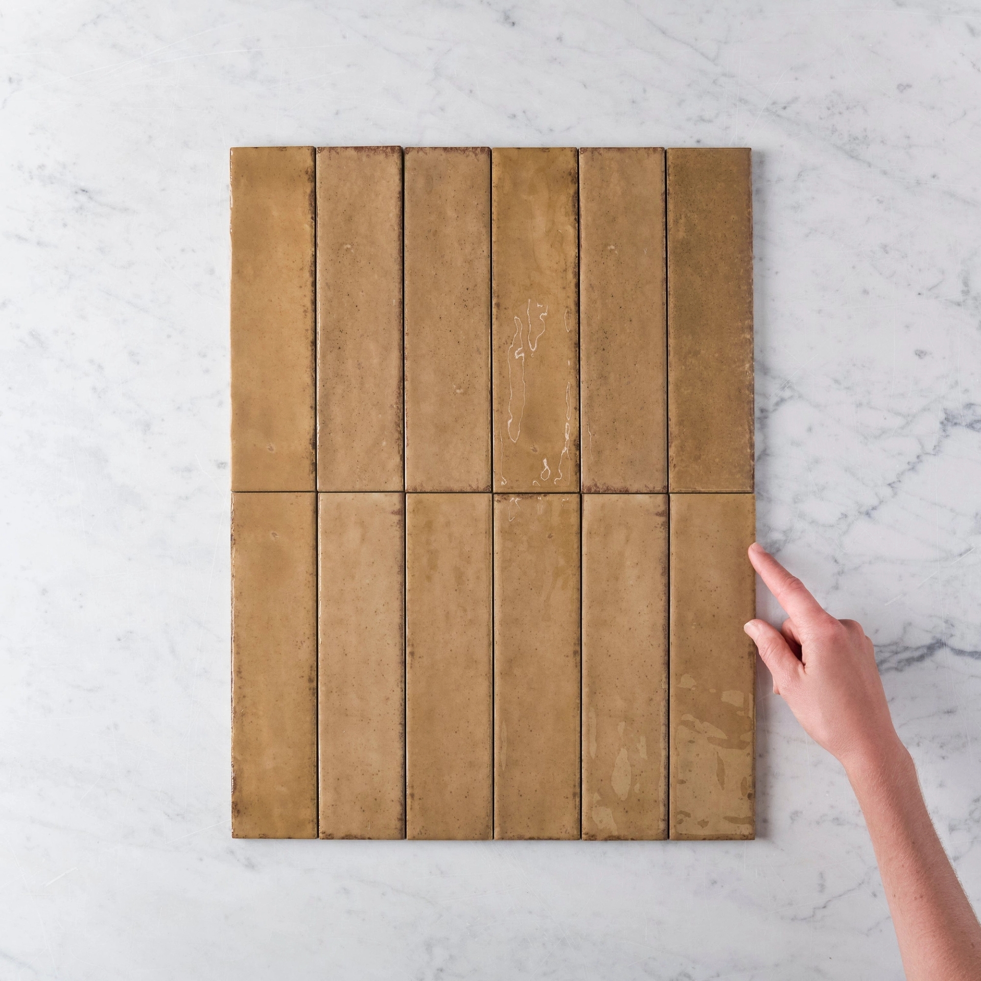 Richmond Gloss Subway Beige Tile | TileCloud