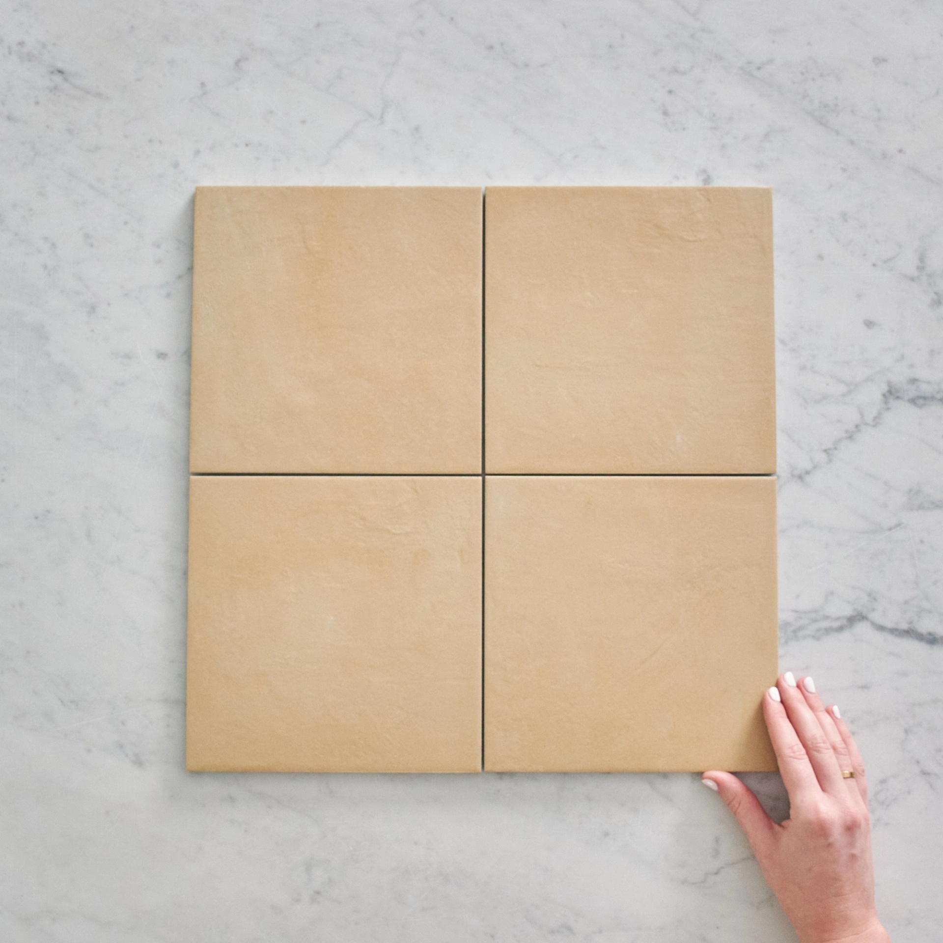 Bronte Square Butter Tile | TileCloud