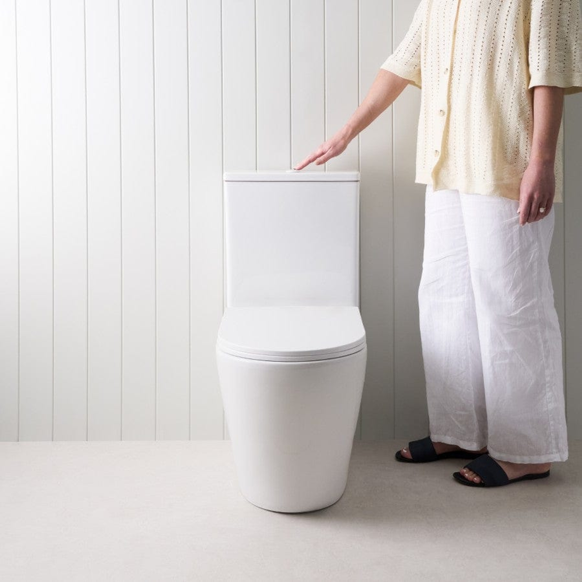 Angled Back-To-Wall Toilet Suite | TileCloud