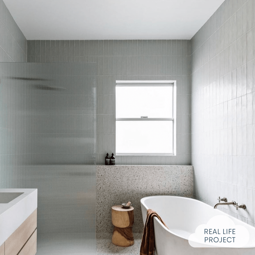Newport Matte Subway Sage Green Tile | TileCloud