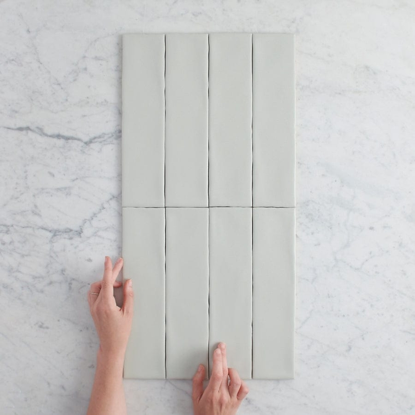 Newport Matte Subway Sage Green Tile | TileCloud
