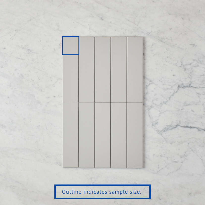 Riverton Matte Grey Subway Tile | TileCloud
