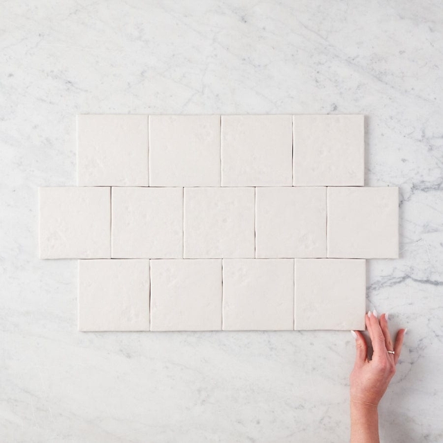 Albert Park Square Matte Vanilla Tile | TileCloud