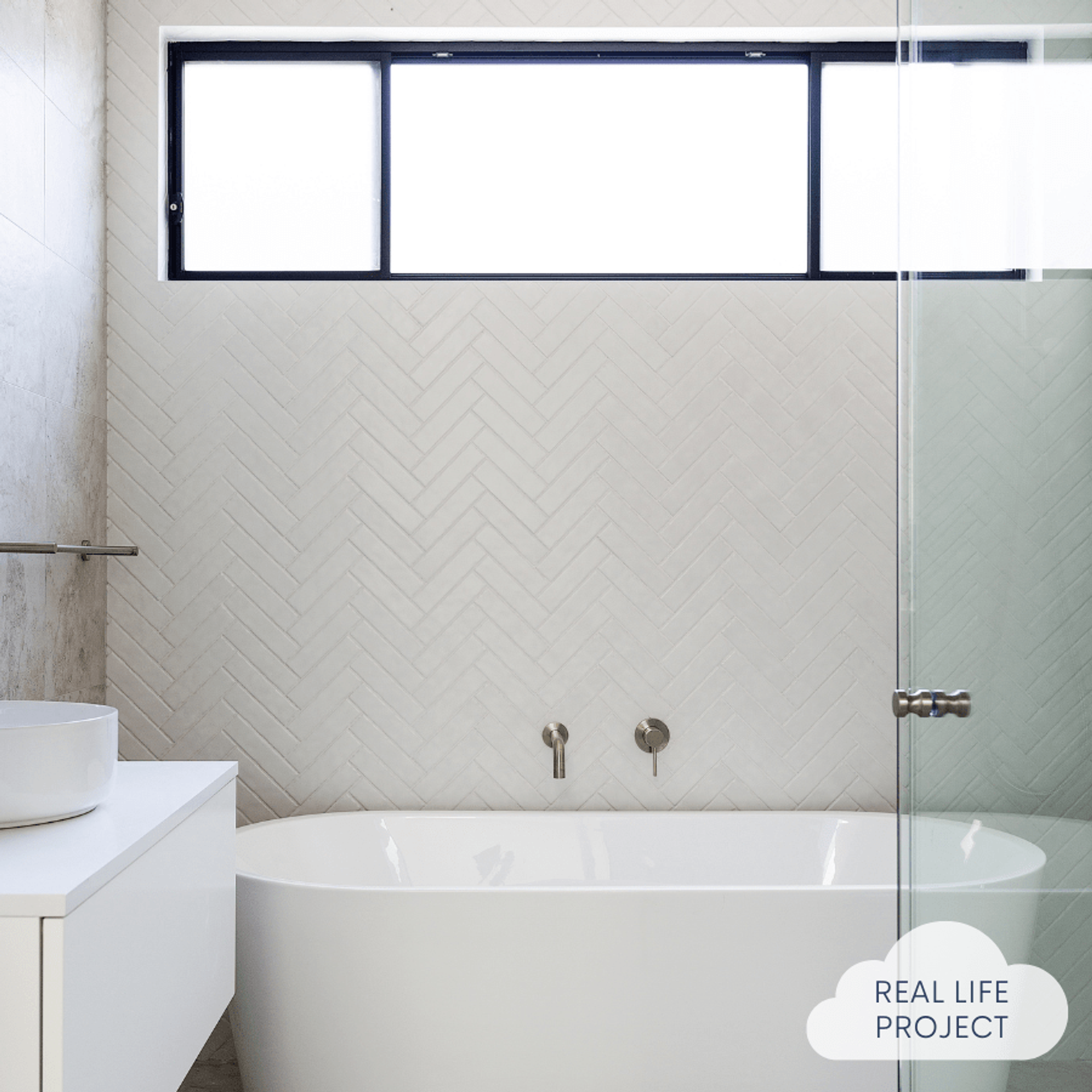 Newport Matte Mini Subway White Tile | TileCloud