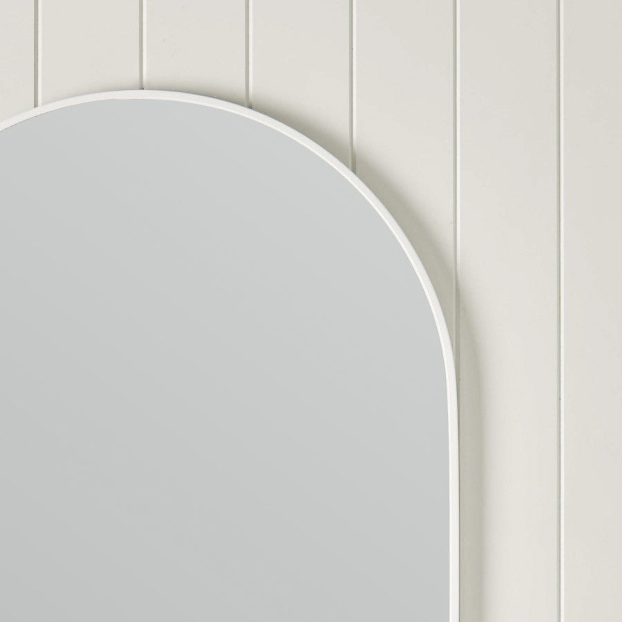 Arch Mirror Matte White | Yabby