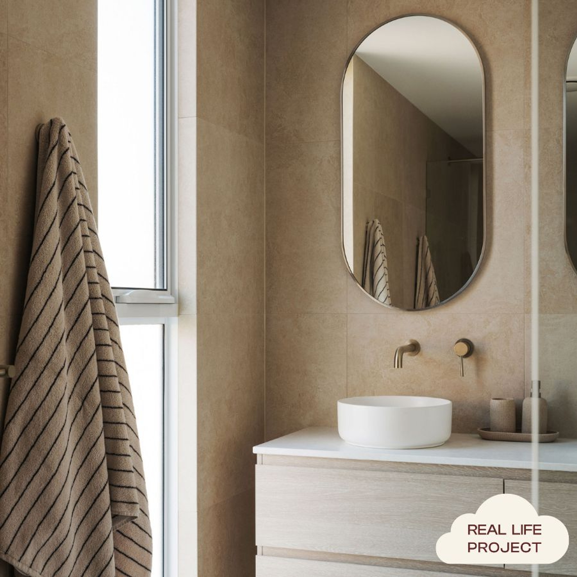 Sydney Matte Sand Stone Look Tile | TileCloud