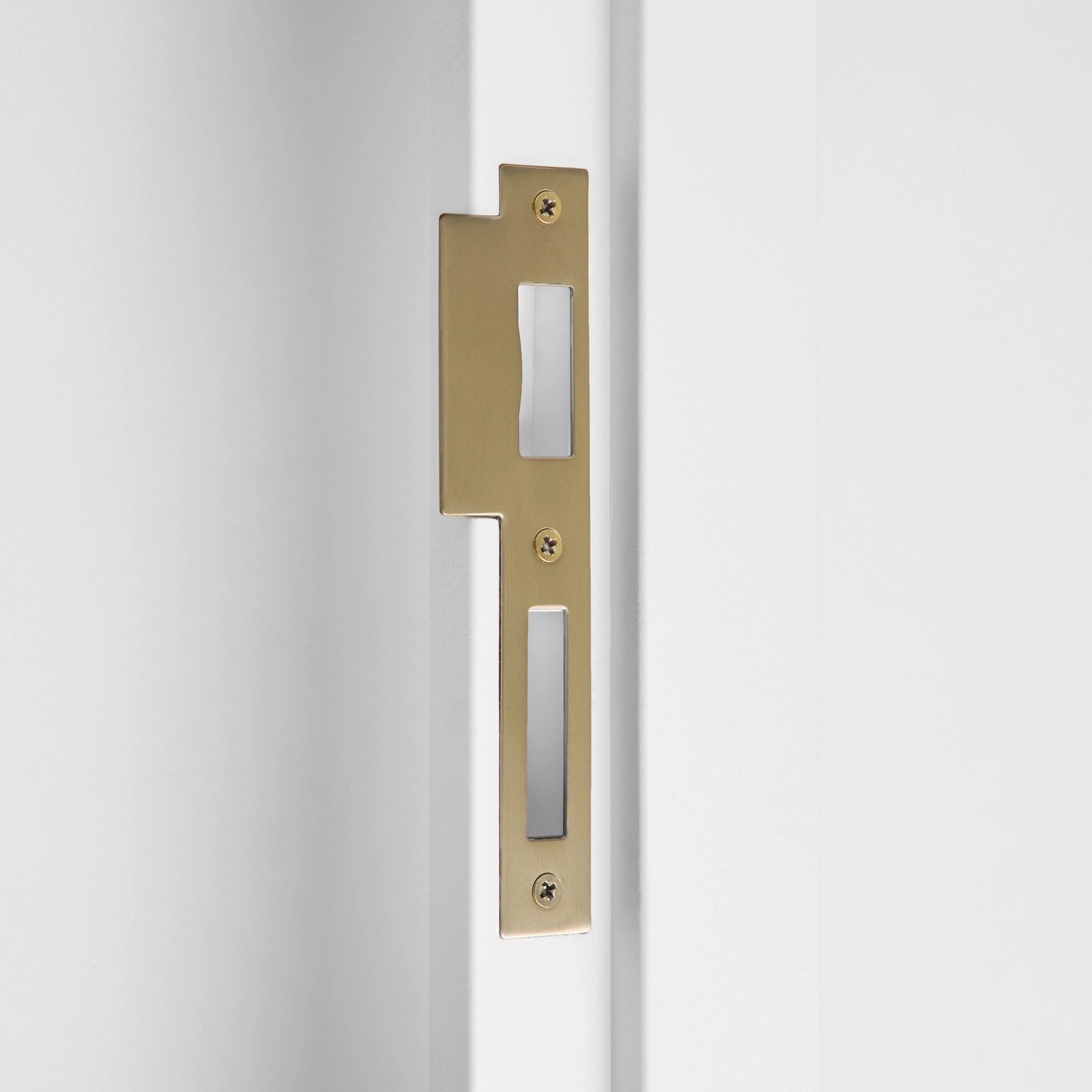 Front Door Lock Set Warm Brushed Nickel | TileCloud