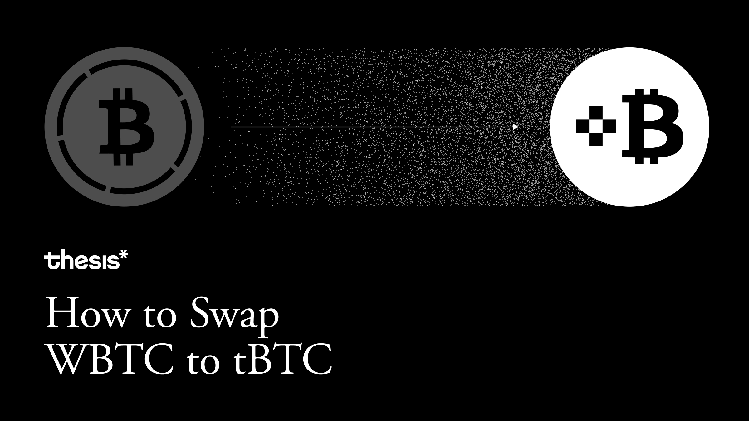 How to Swap WBTC to tBTC for Free