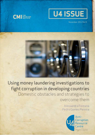 Using money laundering investigations to fight corruption in developing ...