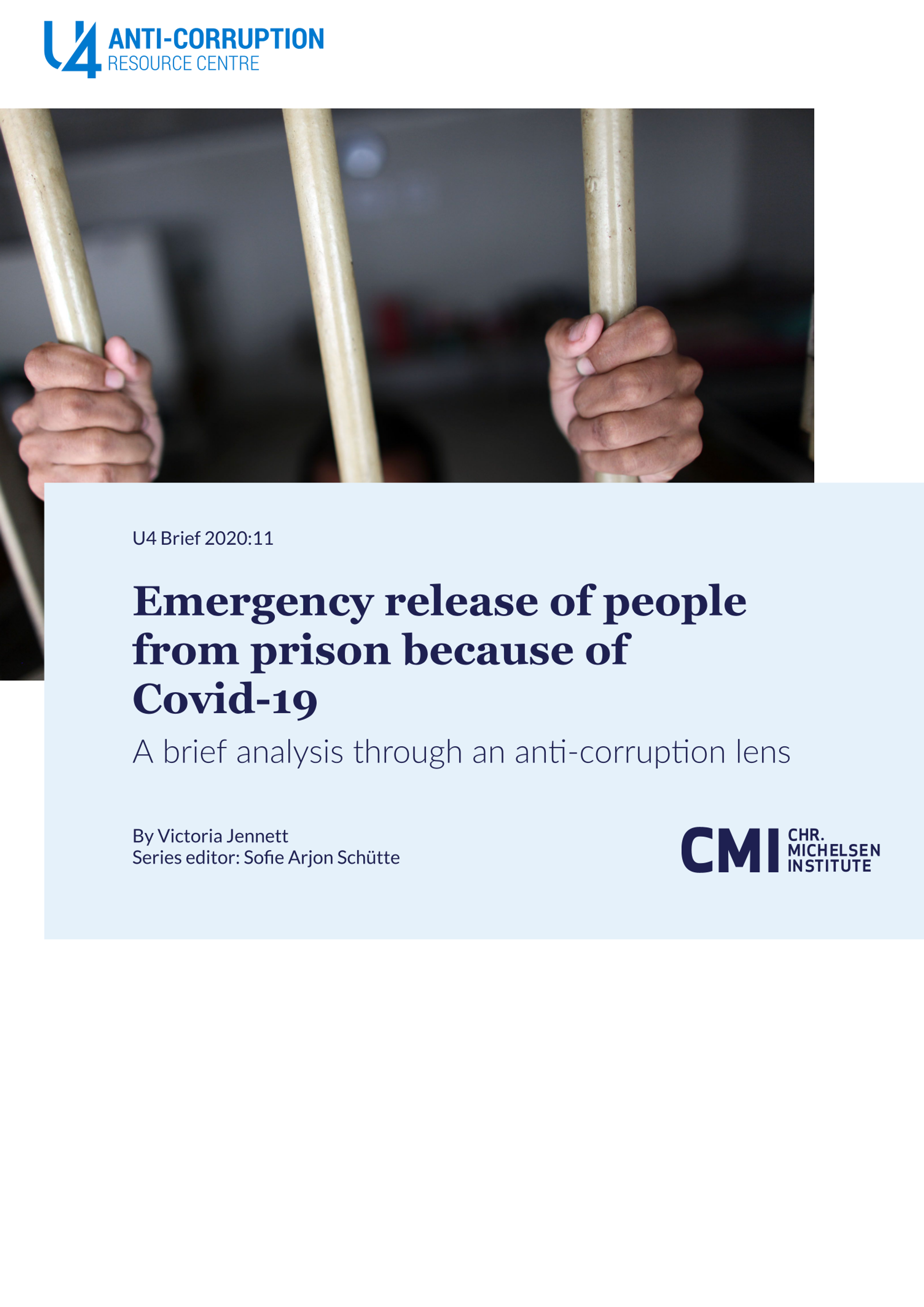 Emergency release of people from prison because of Covid-19