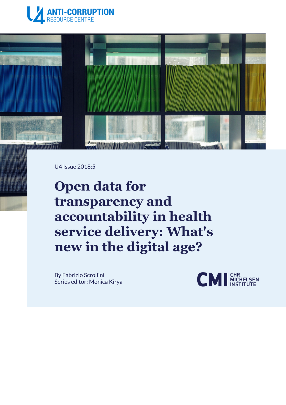 Open data for transparency and accountability in health service ...