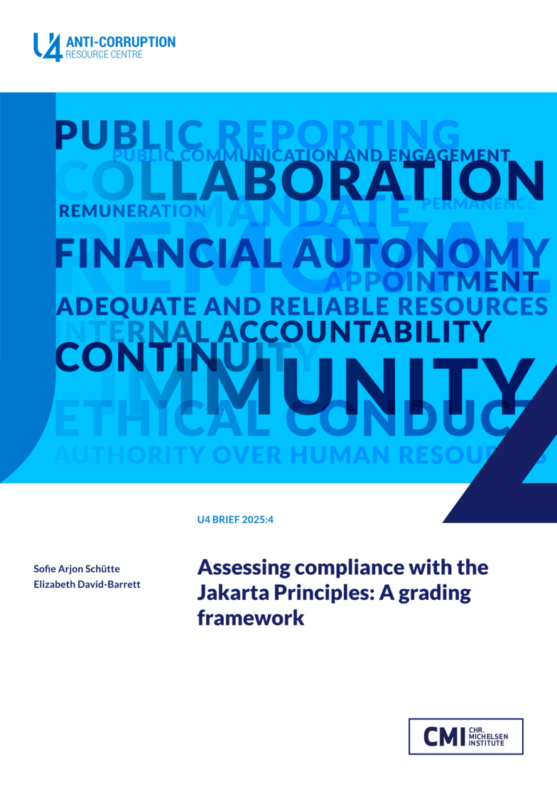 Assessing Compliance With The Jakarta Principles A Grading Framework