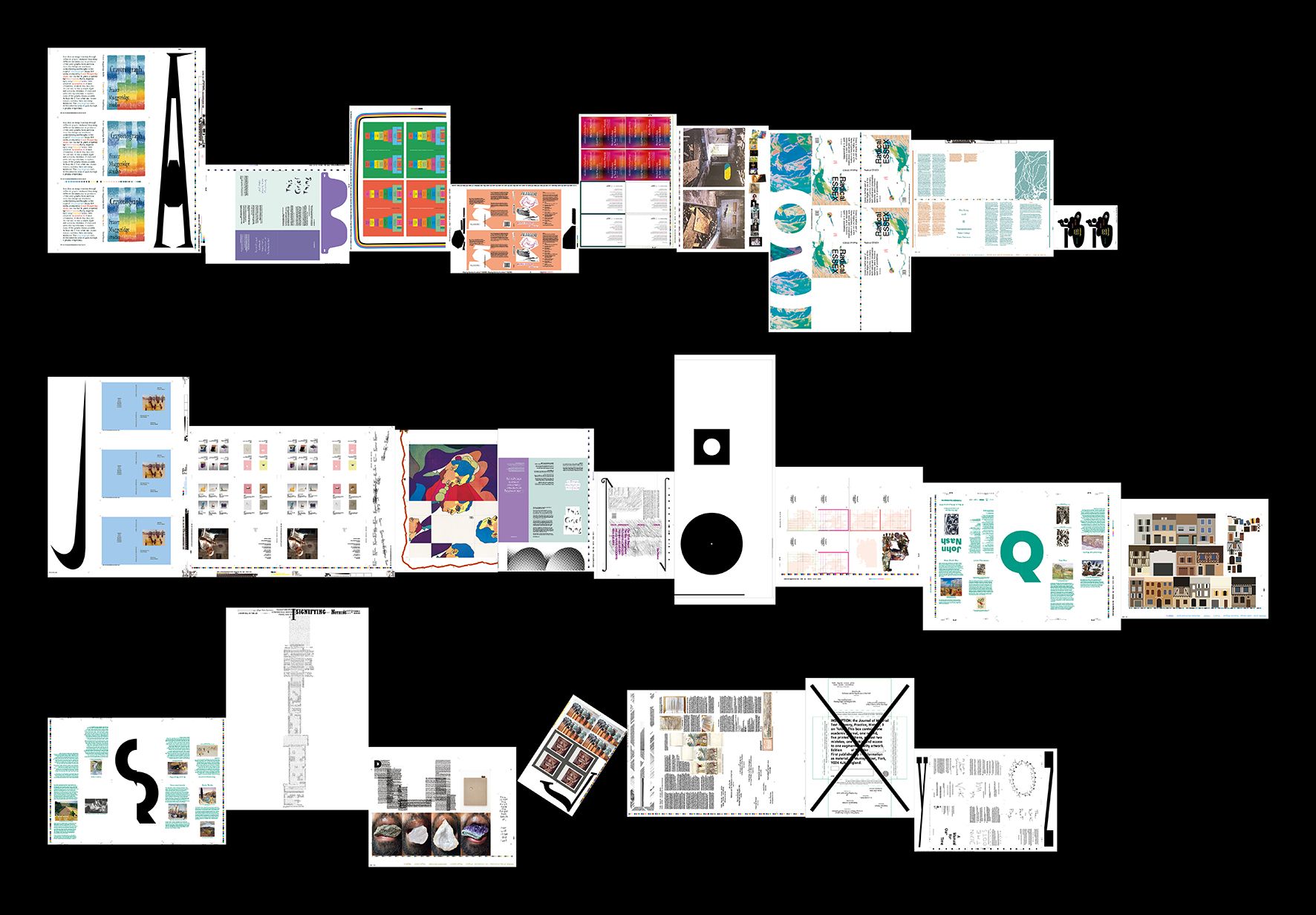 Imposed Alphabet, Fraser Muggeridge studio