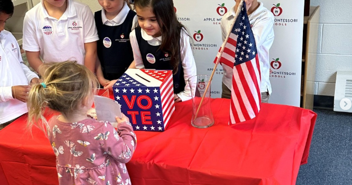 Apple Montessori Prepares for Upcoming Election | Apple Montessori Schools