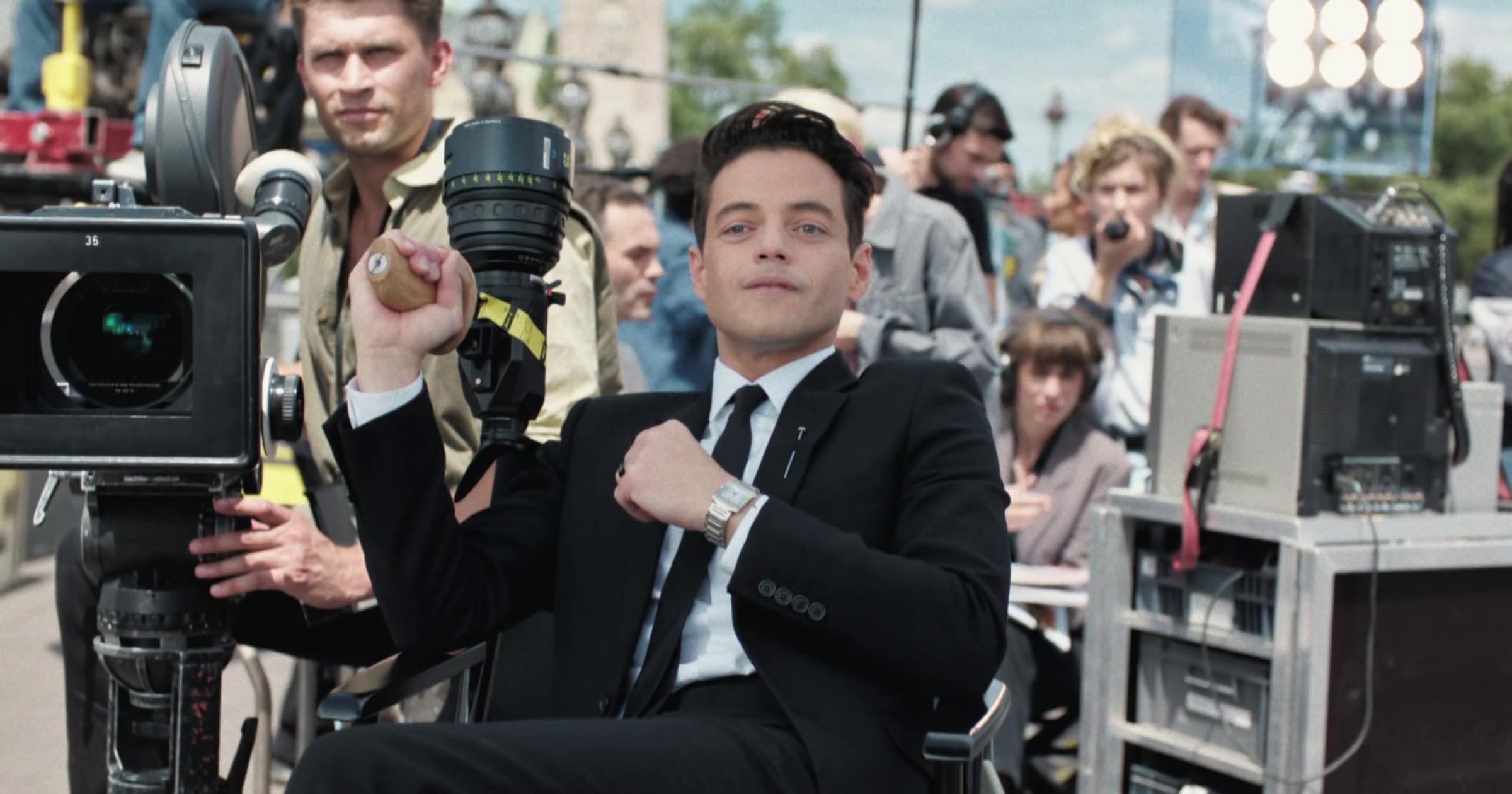 Rami Malek and Catherine Deneuve star in the new Cartier Tank Française ...