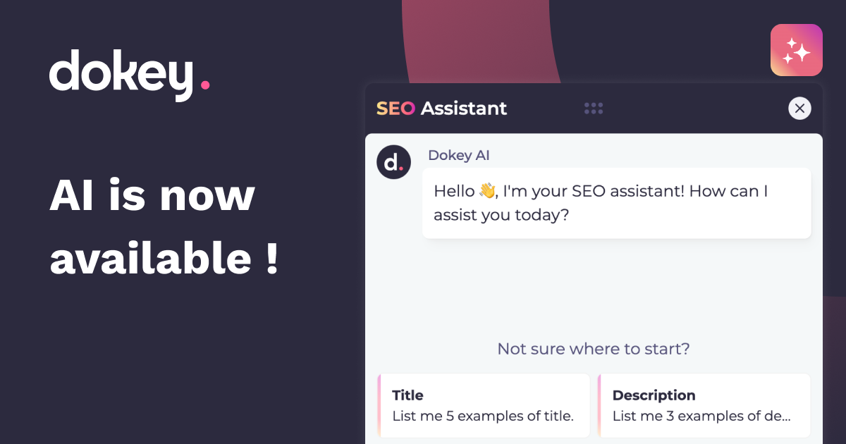 AI is finally available - Dokey