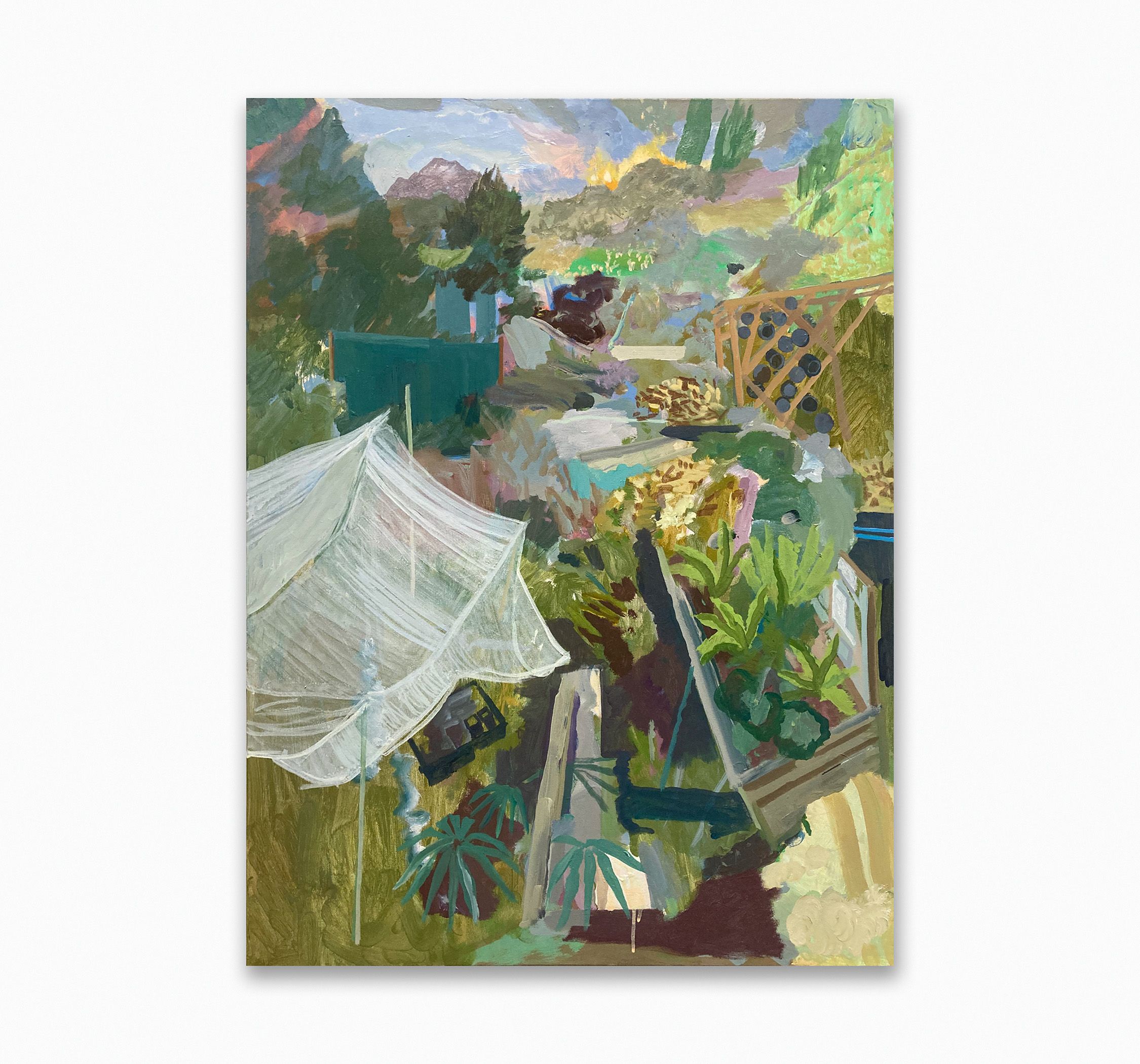 Rebecca Allan | Nursery Yard with Cultivars (Sakonnet) | Original Art ...