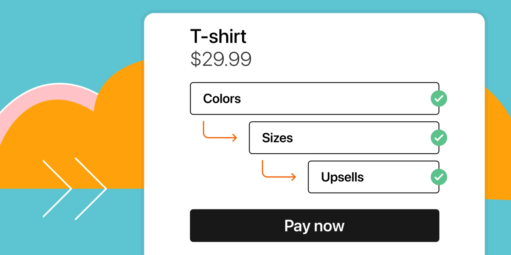 Use conditional logic to show / hide product variants in your checkout process - Stripe enabled ...