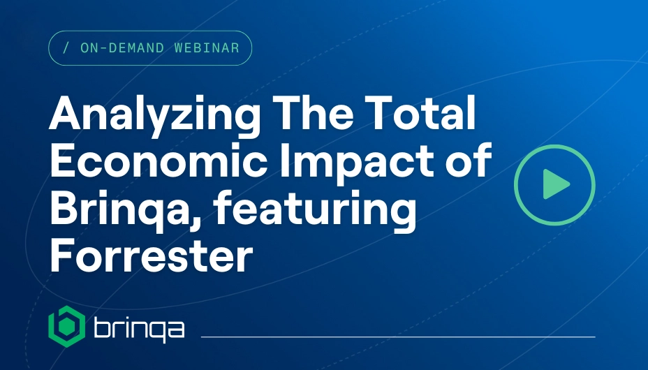 Forrester Report: The Total Economic Impact of Brinqa Solutions