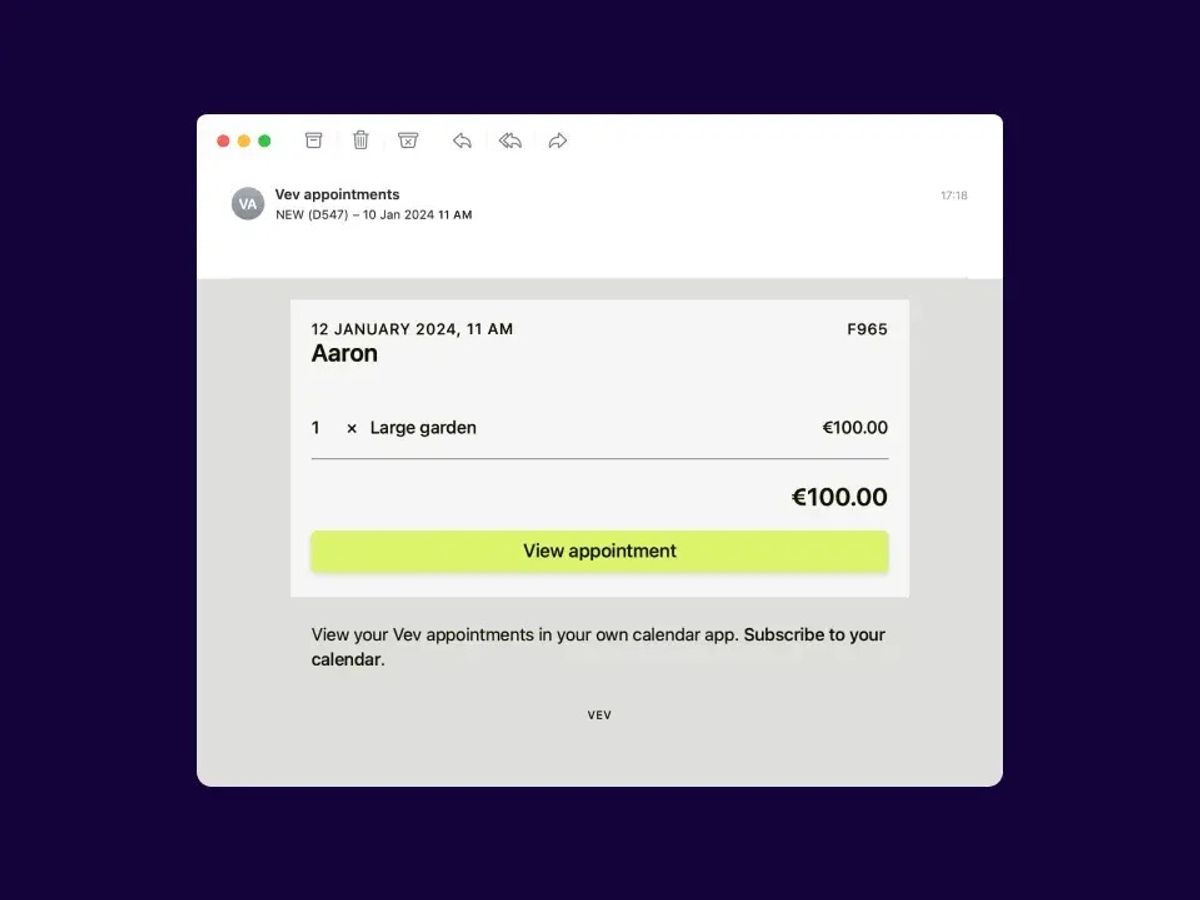 Quick start guide for Vev — Vev