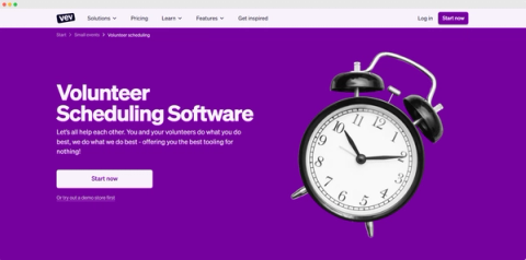 Best 7 volunteer scheduling software for small businesses in 2025 — Vev