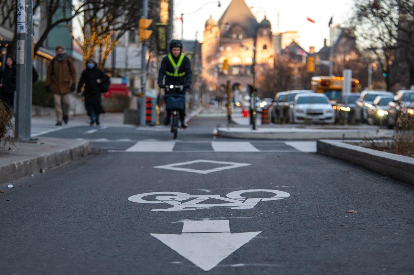 Ontario ordered to pause Toronto bike lane removal until Charter case ...