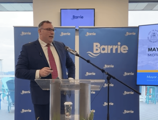 Barrie mayor endorses Ford PCs