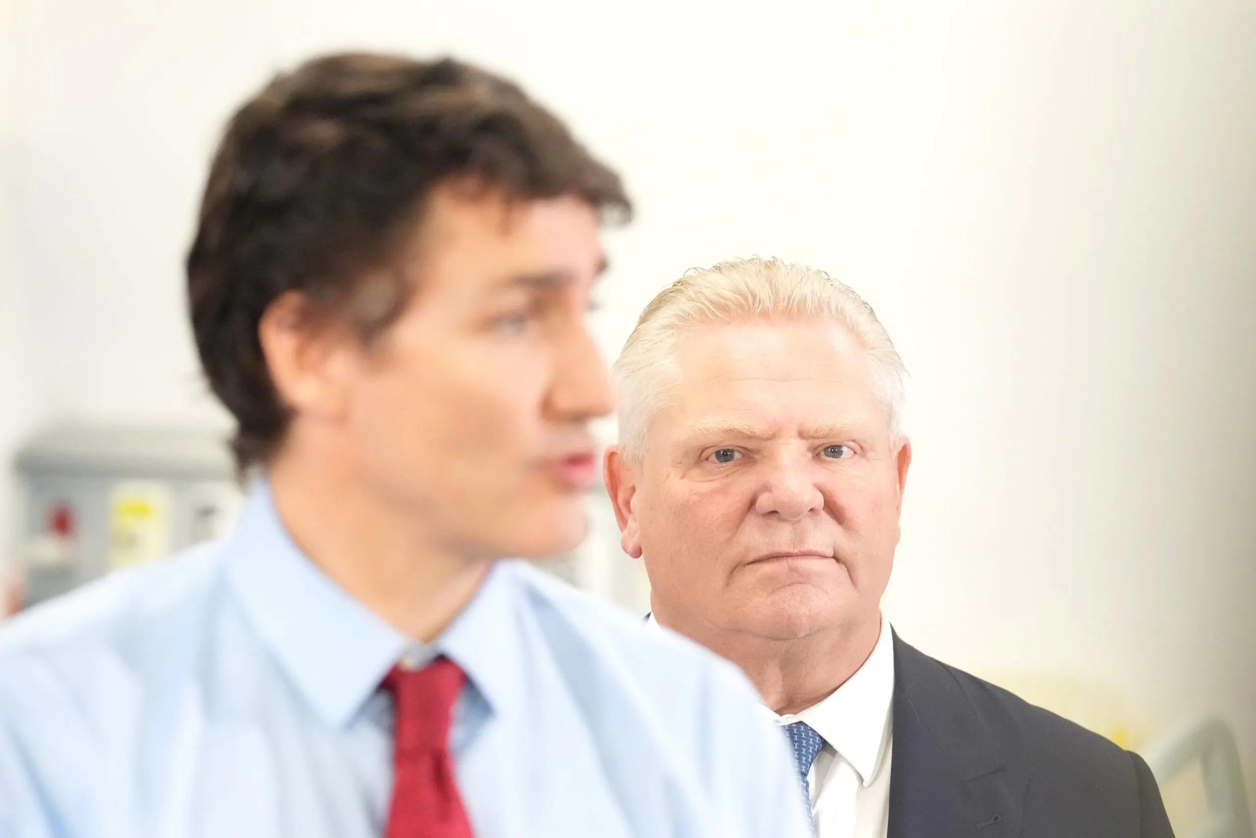 Ford’s working relationship with Trudeau shouldn’t hurt PCs: strategists