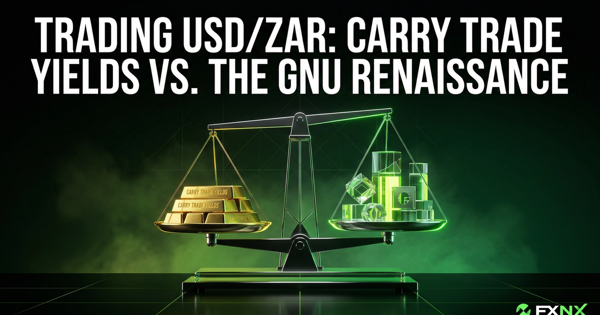 Trading USD/ZAR: Carry Trade & The GNU Renaissance | FXNX