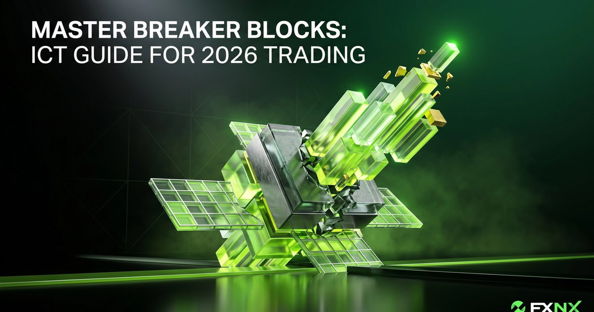 Breaker Blocks ICT: Guía Completa para el Trading en 2026 | FXNX
