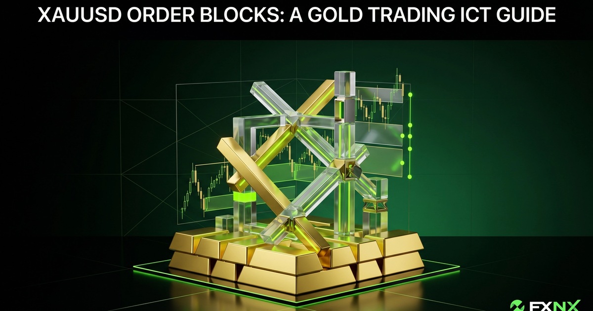 XAU/USD Order Blocks: The Bank Footprint Decoded 🦶 | FXNX