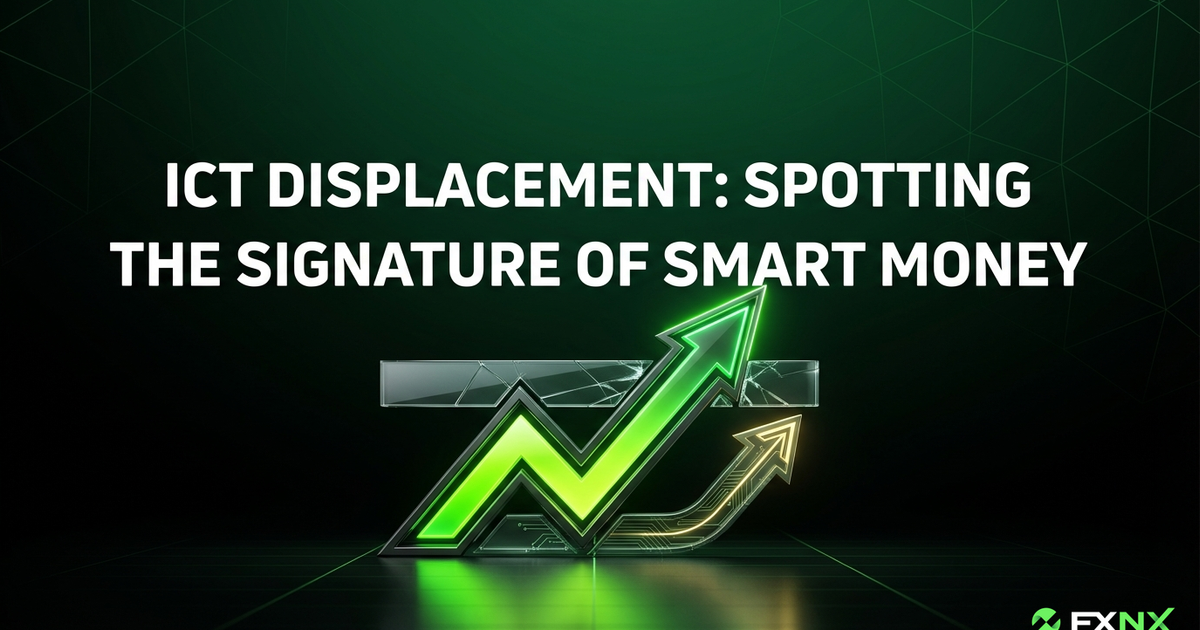 ICT Displacement Guide: Spotting Smart Money Signatures | FXNX