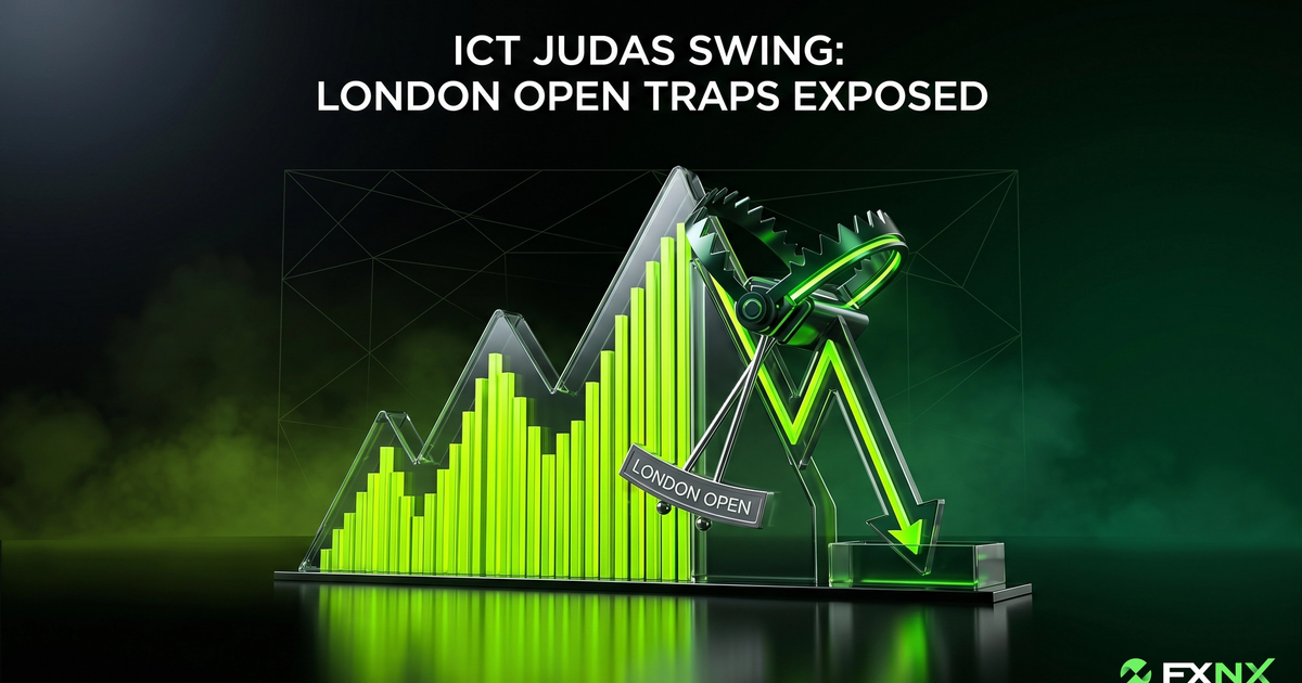ICT Judas Swing: The London Trap That Burns You 🪤 | FXNX