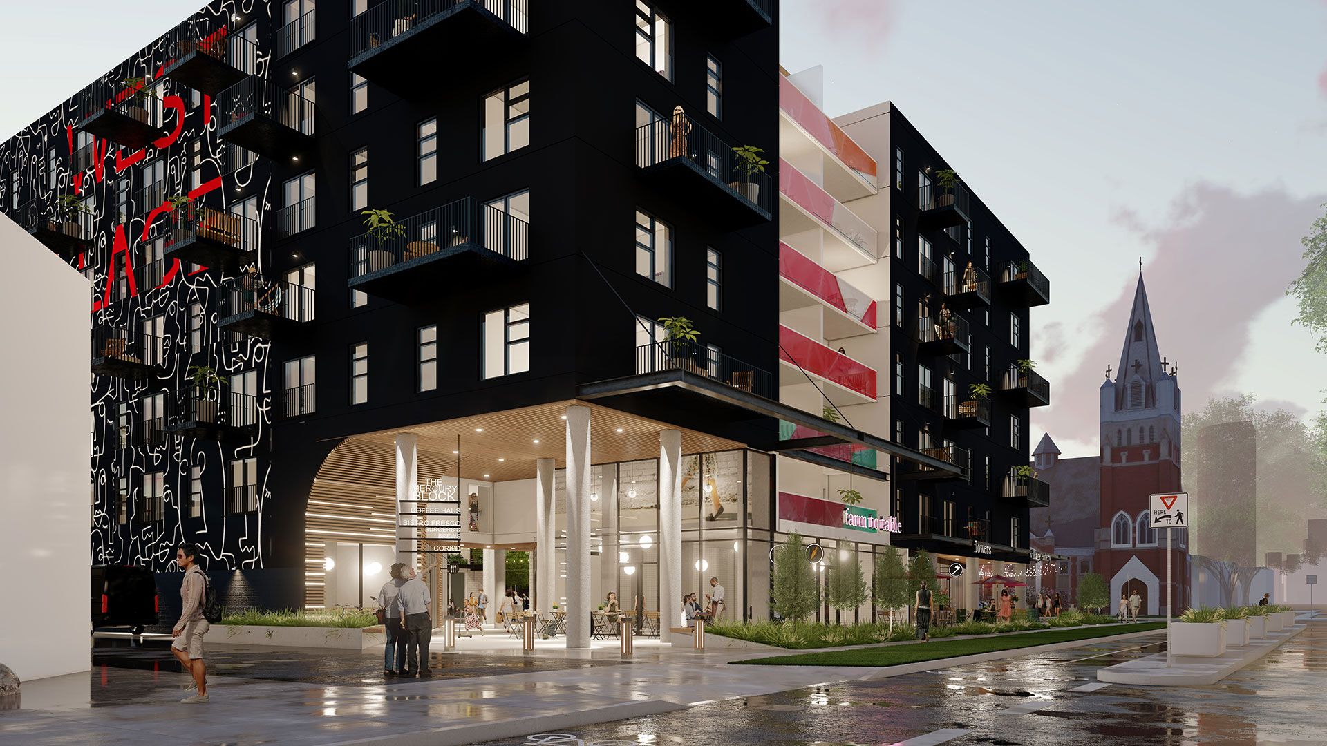 The Mercury Block | West Edmonton Village | Autograph Group