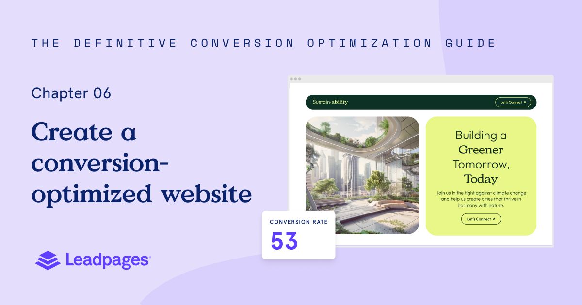 Building a Conversion-Optimized Website | Leadpages